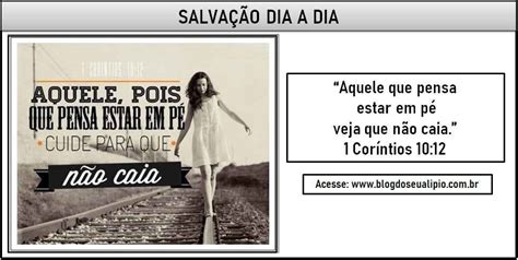 SALVAÇÃO DIA A DIA Blog do Seu Alipio