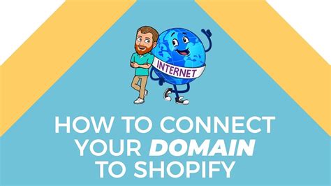 Connect Your Domain To Your Shopify Store Shopify Tutorial Youtube