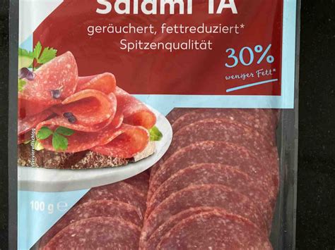 Kaufland Delikatess Salami 1A 30 Weniger Fett Kalorien Neue