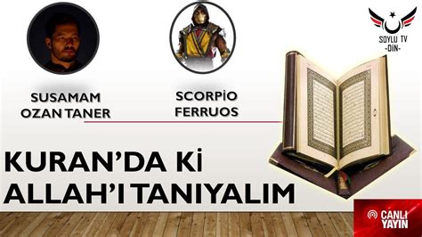 KURANDA Kİ ALLAH I TANIYALIM 18 11 2022 YouTube