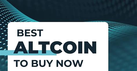 5 Best AltCoins To Buy Now In 2024 With Maximum Potential