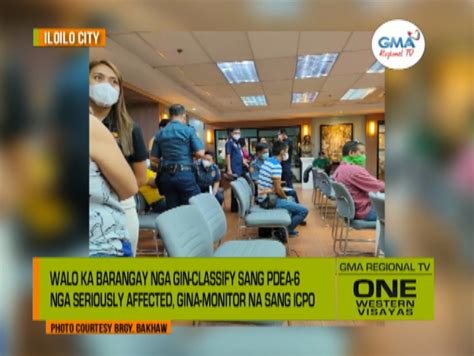 One Western Visayas 8 Ka Barangay Nga Gin Classify Sang PDEA 6 Nga