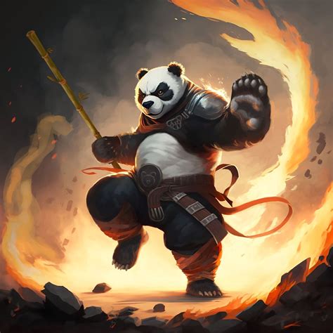 Kung Fu Panda Fan Art Nikolay Balanin