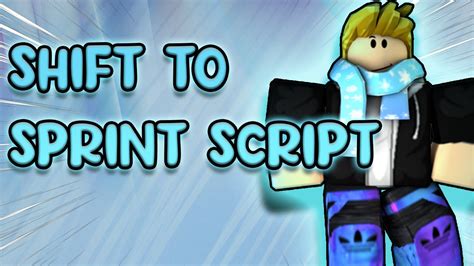 How To Make A Shift To Sprint Script In Roblox Studio 2023 YouTube