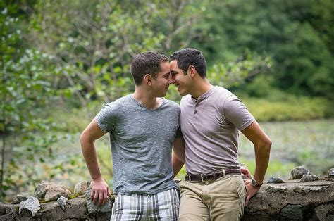 Josh And Bryan S Outdoorsy Engagement Shoot