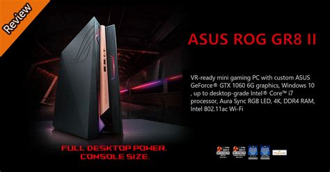 Review ASUS ROG GR8 II mini PC Desktop สเปคแรง ดไซน Console พรอมไฟ
