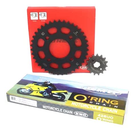 Kit Relação C Retentor Dafra Kansas 150 Vaz Aço 1045 Kmc Frete grátis