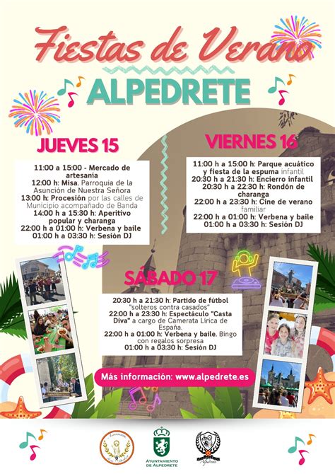 Fiestas ALpedrete 2024 Verano 1 OK Web Ayuntamiento De Alpedrete