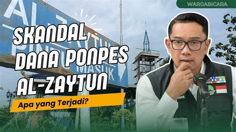 Ridwan Kamil Sebut Kemenag Salurkan Dana Ke Ponpes Al Zaytun YouTube