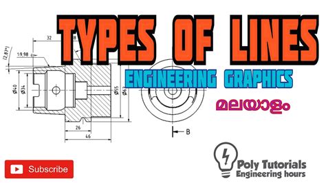 Types Of Lines In Engineering Graphics For Kerala Polytechnic B Tech