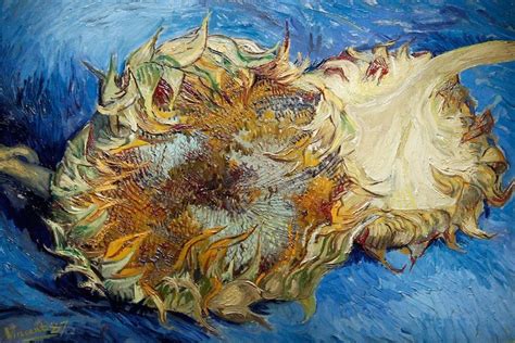 Vincent van Gogh Naturaleza muerta con dos girasoles 1887 óleo sobre