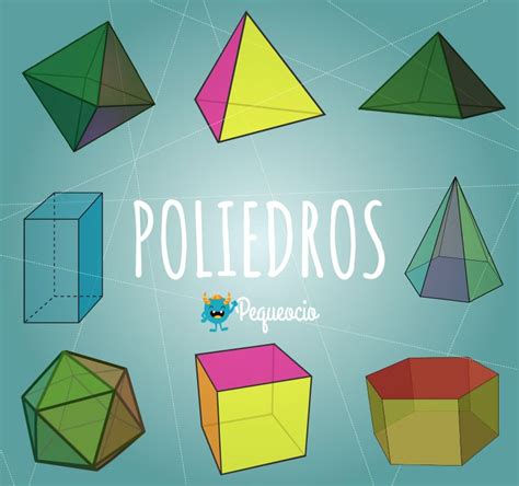 Qué son los POLIEDROS Pequeocio Poliedros Prismas y piramides