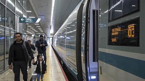 Ankara Sivas Hızlı Tren Hattı nda 125 binden fazla kişi seyahat etti
