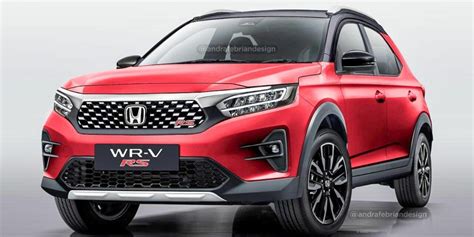Production Spec 2023 Honda WR V Creta Rival Rendered Unveil Soon