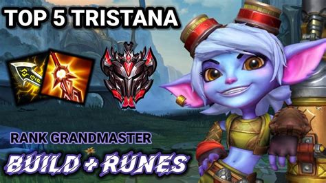 Wild Rift Top 5 Tristana Grandmaster Full Ranked YouTube