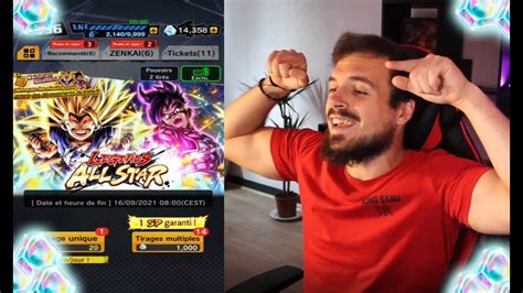ENFIN LE RETOUR DE LA LUCK INVOCATION GOKU SSJ3 GT MAJUUB DB