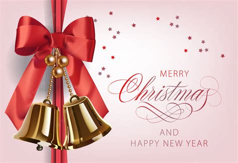Golden Christmas Bells Wallpapers Wallpaper Cave