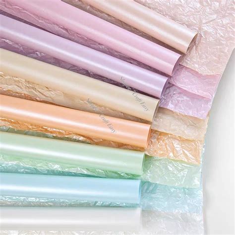 20 Sheets 26G Pearly Sydney Paper Flower Wrapping Paper Bouquet