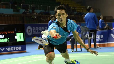 Langkah Jonatan Christie Terhenti Di Perempat Final Korea Masters