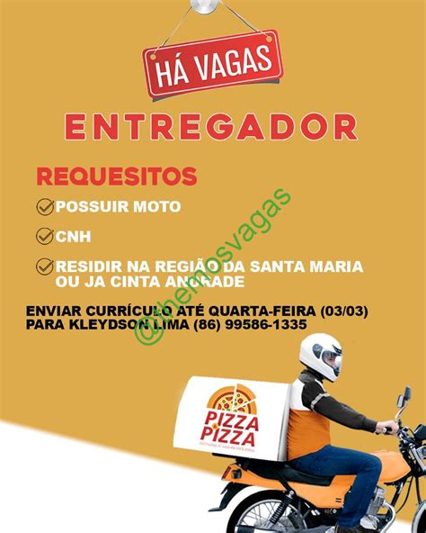 Entregador Teresina Pi Vaga S Themos Vagas Empregos E