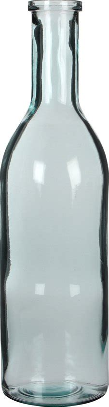 Mica Decorations Rioja Fles Vaas H50 x Ø15 cm Gerecycled Glas