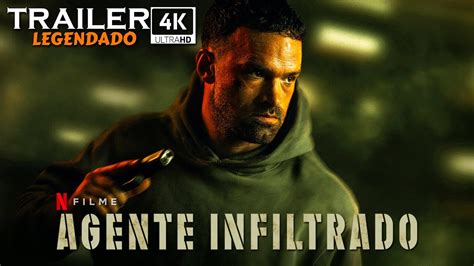 Agente Infiltrado 2023 Trailer 4k Legendado Netflix YouTube
