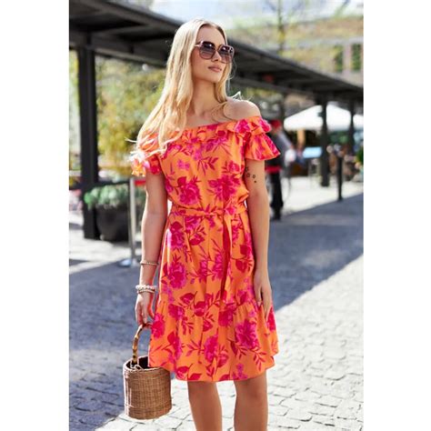 Elegancka Sukienka Kopertowa FUKSJA Dresska