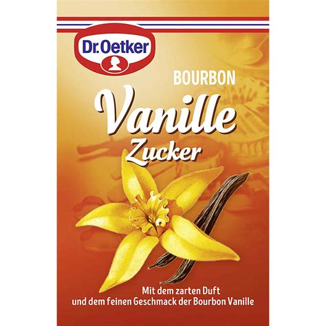 Dr Oetker Bourbon Vanille Zucker 3er 24g Online Kaufen