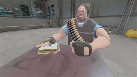 Heavy Eats A Sandvich TF2 Animation Test YouTube