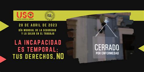 La Incapacidad Es Temporal Tus Derechos No Sindicato USO Illes