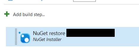 Continuous Integration TFS Build Agent Nuget Works From Cmd But