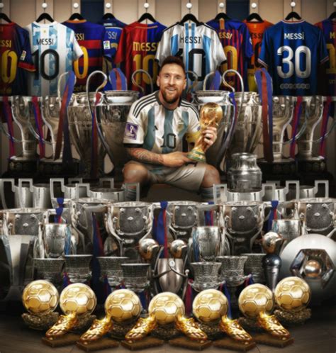 Todos los trofeos de Messi cuántos títulos tiene Lionel con el