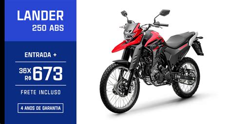 Lander 250 ABS 2023 em até 48x Rede Yamaha Fortaleza