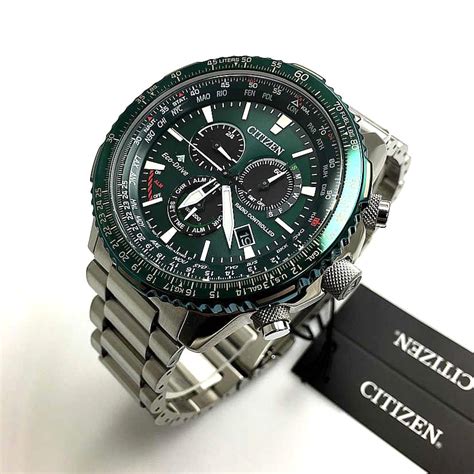 Men S Citizen Promaster Sky Radio Conrolled Pilot Watch CB5004 59W