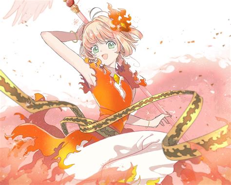 Kinomoto Sakura Cardcaptor Sakura Drawn By Rii2a77ru Danbooru
