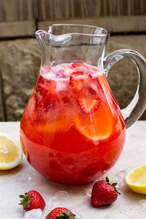 Strawberry Lemonade Recipe Salt Lavender