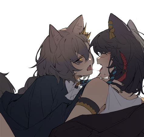 Penance And Lunacub Arknights Drawn By Akechi 826988799 Danbooru