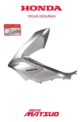 Carenagem Farol Esquerda Pcx Prata Original Honda