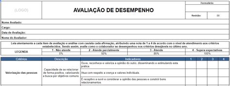 Modelo De Avalia O De Desempenho O Guia Completo Para A Sua Empresa