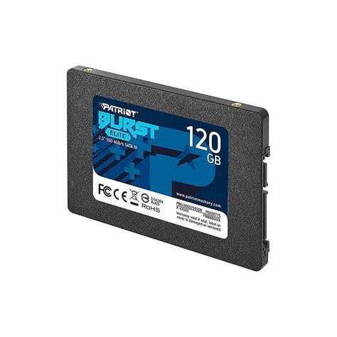 SSD Patriot Burst Elite 120GB Sata III Leitura 560MB s e Gravação