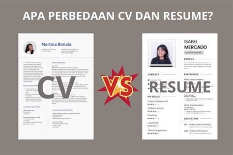 5 Perbedaan CV Dan Resume Jangan Sampai Salah Kirim