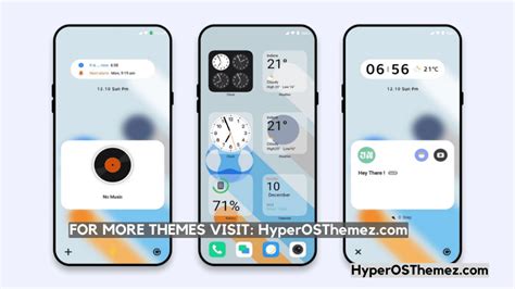 exploit hyperos theme for xiaomi with dynamic widgets hyperos themes