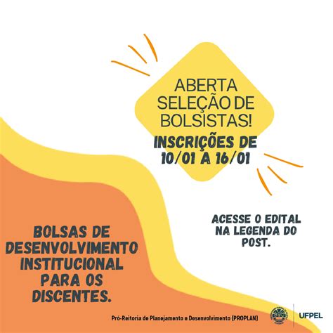 Coordena O De Comunica O Social Ufpel Oferece Bolsas De