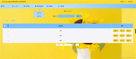 springboot java php node python基于springboot的电商后台管理系统【计算机毕设】 csdn博客