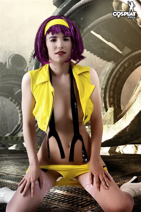 CosplayErotica Faye Valentine Cowboy Bebop Nude Cosplay