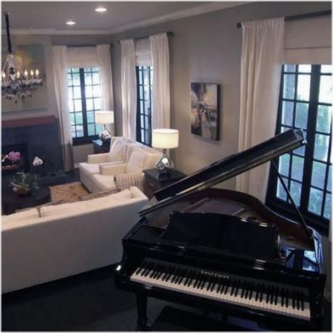 Collection Pictures Small Space Baby Grand Piano In Small Living