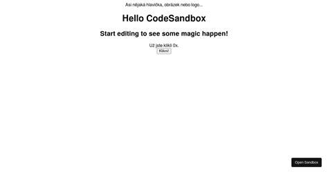 New Codesandbox