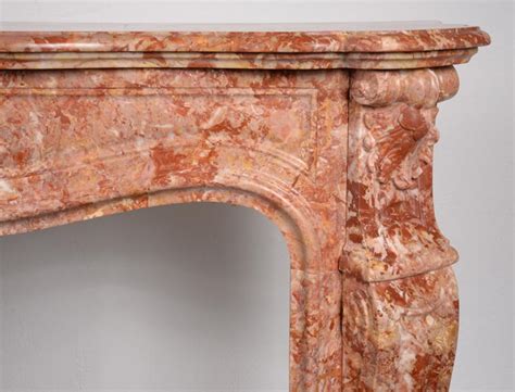 Chemin E De Style Louis Xv En Br Che De Saint Maximin Marbre
