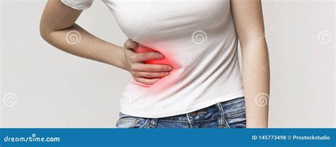 Bloquear Vitalidad Interferencia Dolor Lado Derecho Abdomen Gases