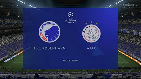 FIFA 22 FC Kobenhavn VS Ajax Champions League Full Match Game